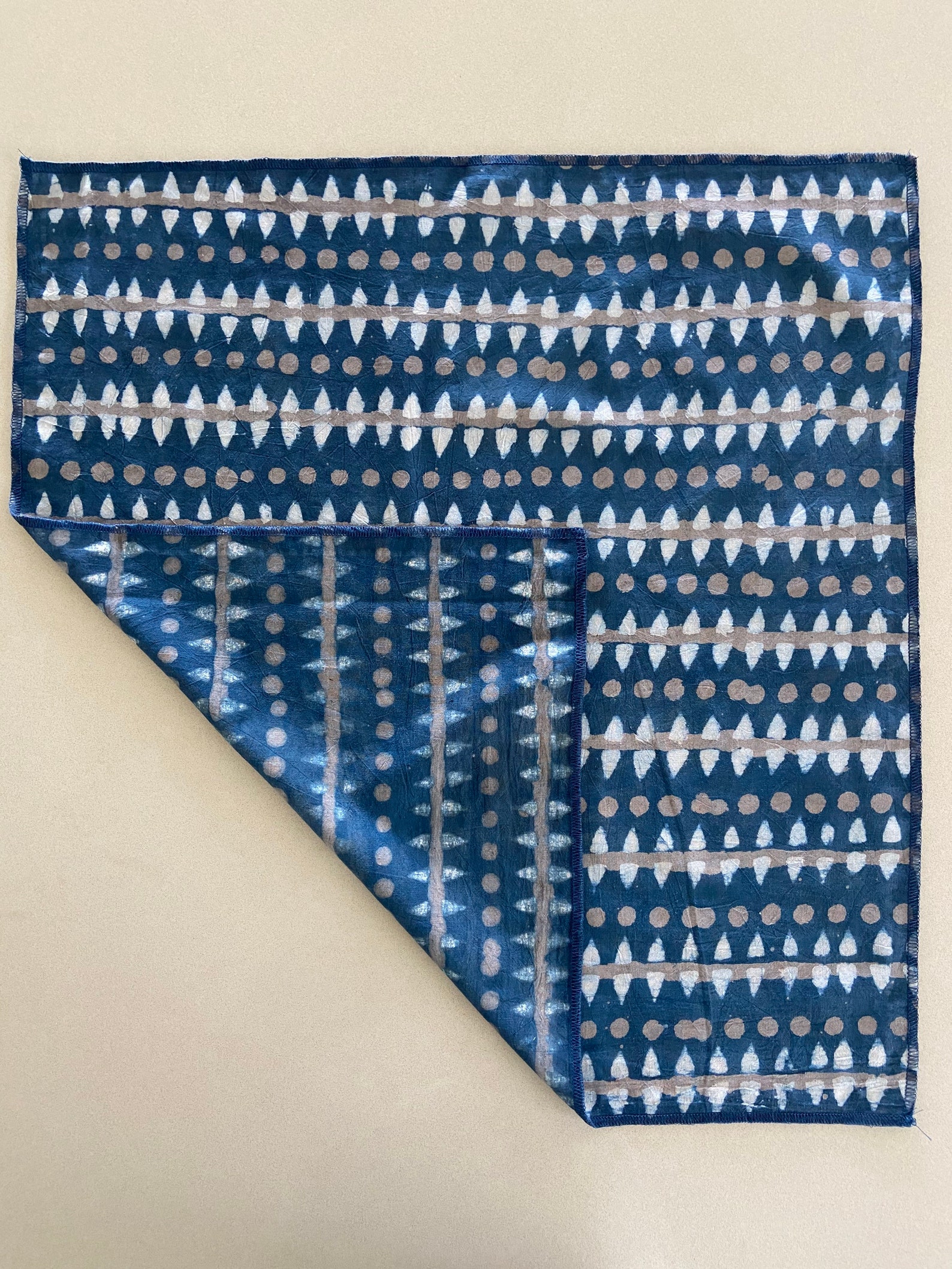 Hand Block Printed Organic Cotton Napkins Set of 4 - Etsy