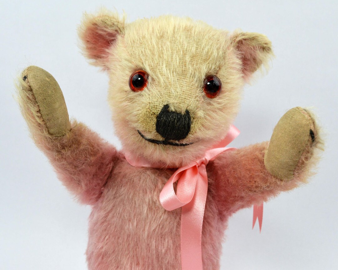 Rare 1920s Pink Antique Chiltern Teddy Bear Called Penelope A Beautiful ...
