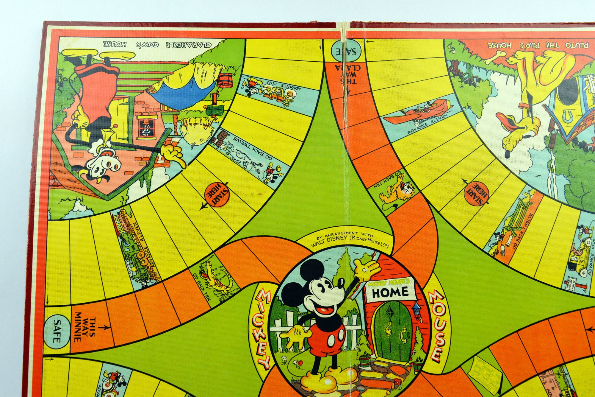 Very Rare 1930s Chad Valley Mickey Mouse Ludo Board Game - Etsy Canada