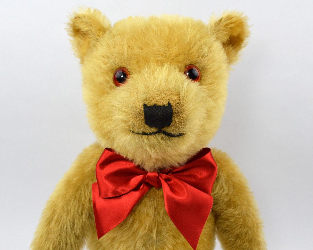 1930s Antique Chiltern Teddy Bear Called Charlie Beautiful Old Bear ...
