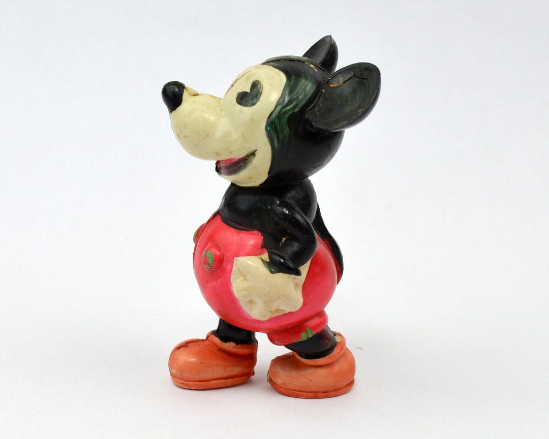 Genuine & Very Rare 1930s Celluloid Mickey Mouse Figure ~ Antique ...