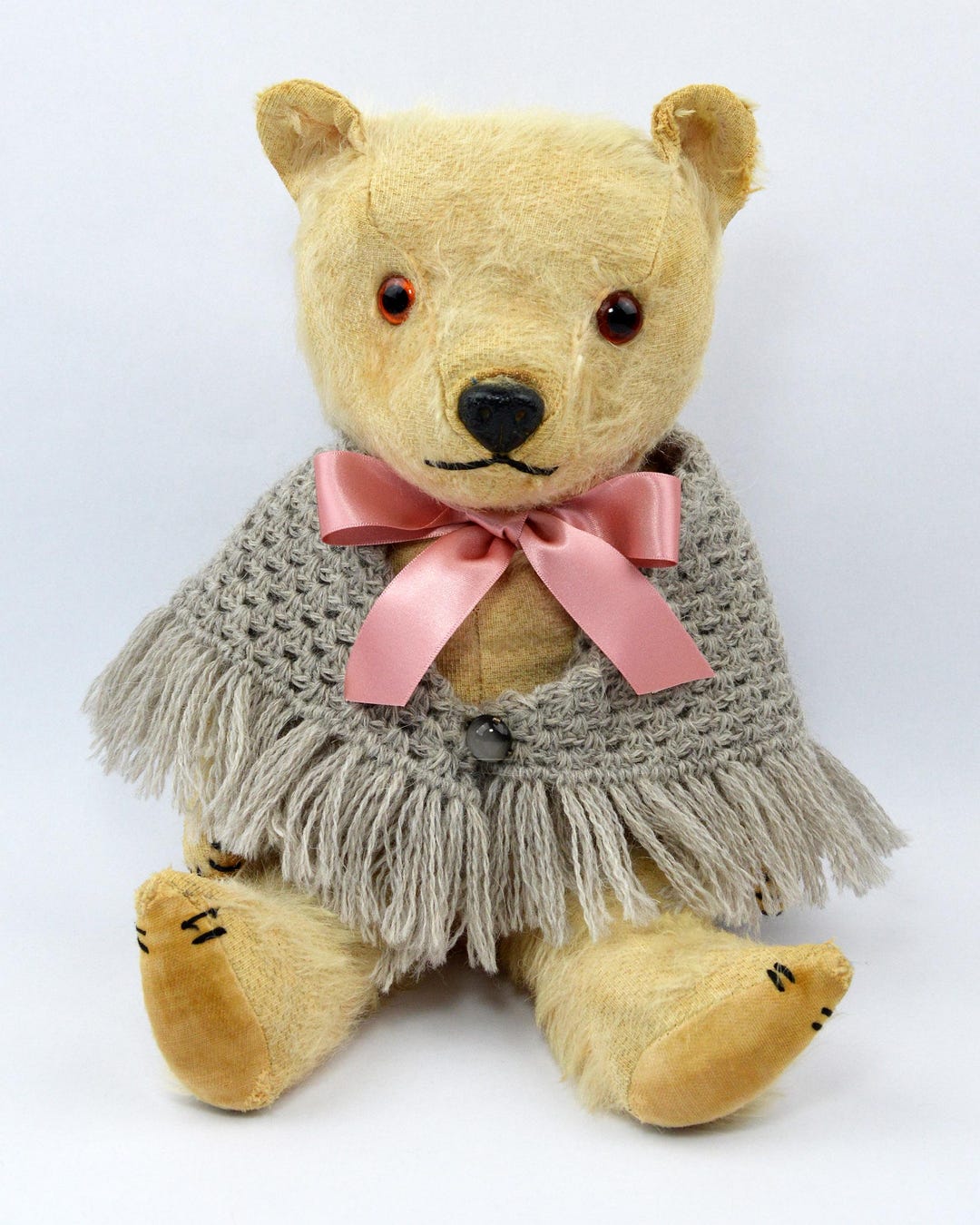 Vintage 1950s Pink Musical Chiltern Teddy Bear Called Melody ...