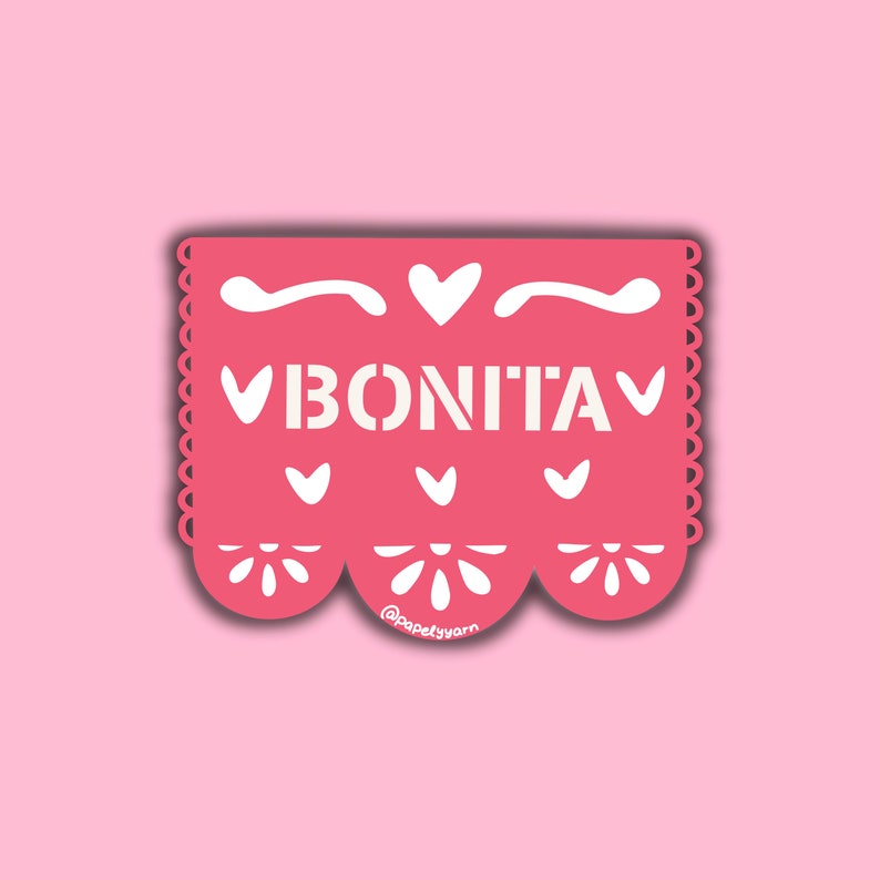 Bonita Papel Picado Sticker! - Etsy