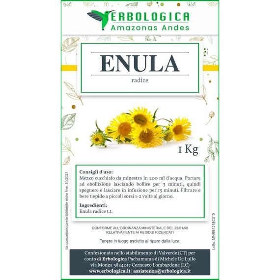 Enula Campana Root Cut Herbal Tea 1kg - Etsy