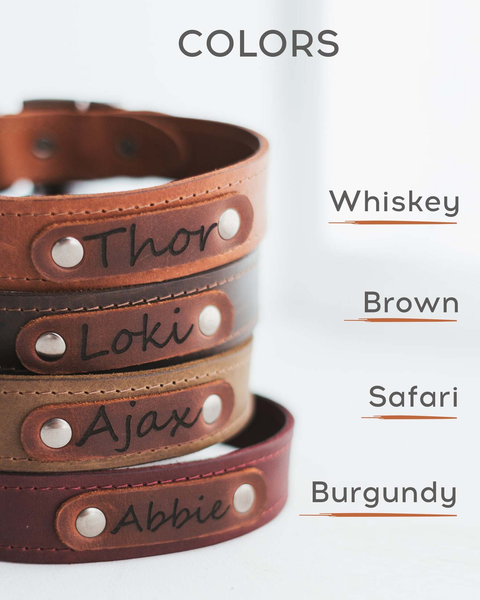 Cat Collar with Name Tag Personalised Gift for Cat Custom Pet | Etsy