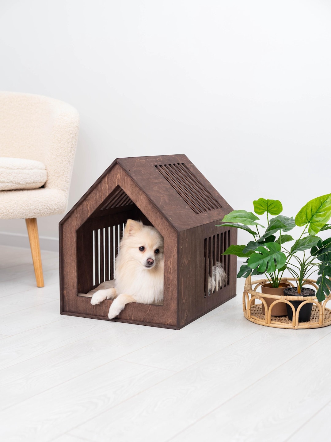 Modern Dog Crate, Dog House for Small Dogs, Big Dog Bed, Custom Dog ...