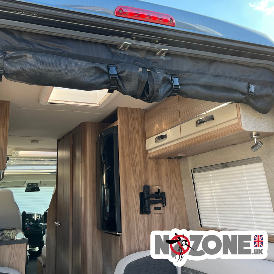 NOZONE Insect Screen for REAR DOOR of Fiat Ducato, Boxer, Relay ...