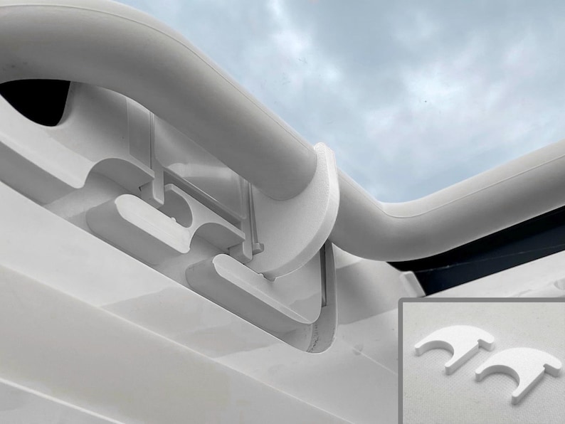 Pair of Rooflight Security Locks - to Suit Heki by Dometic (caravan ...