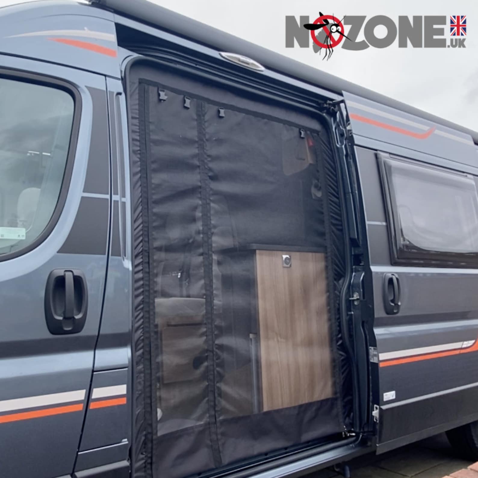 NOZONE Insect/mosquito/fly Screens for Fiat Ducato, Boxer, Relay ...