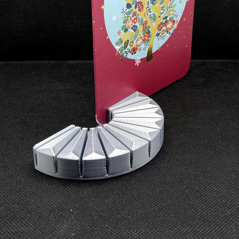 Greeting Card Display Stand - Fan Effect - 7 Colours (christmas) - Etsy