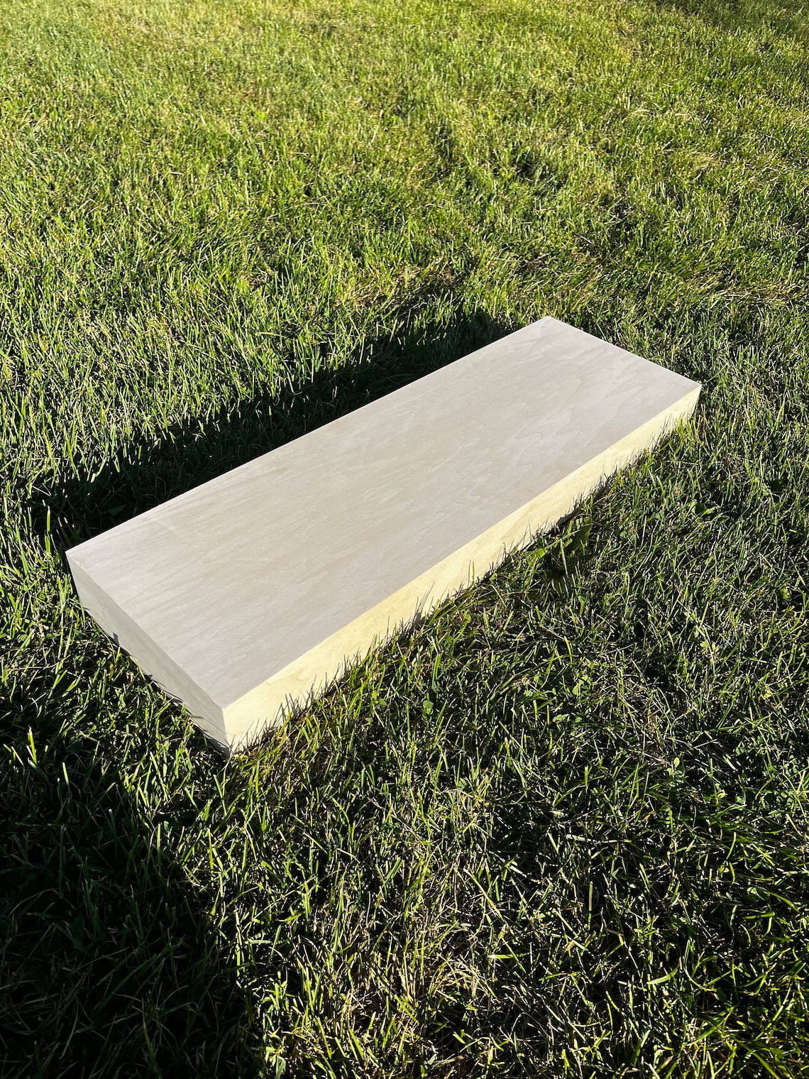 Maple Hardwood Floating Shelf 3 Inches Thick | 8 Inches Deep| Rustic ...