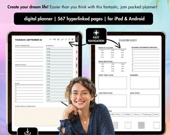 Digital Planner Undated, Goodnotes Planner, iPad Planner, Notability ...
