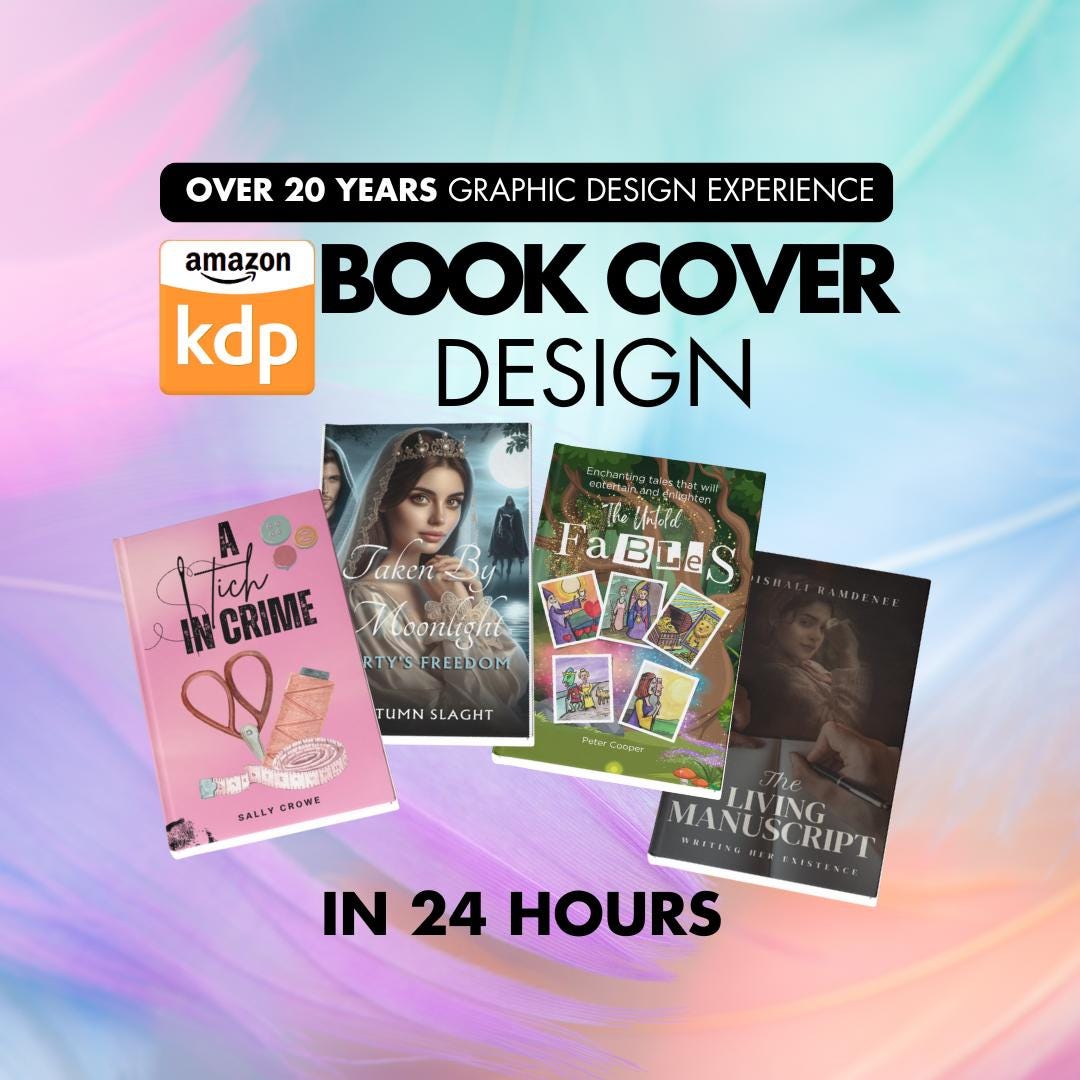 Custom Amazon KDP Book Cover Design: Professional Service - Etsy