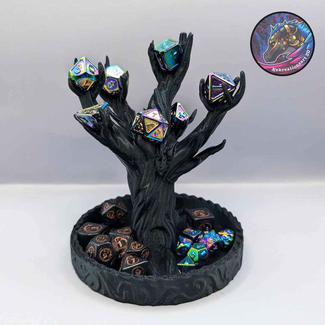 Dice Tree, Ring Tree Custom Printed - Etsy