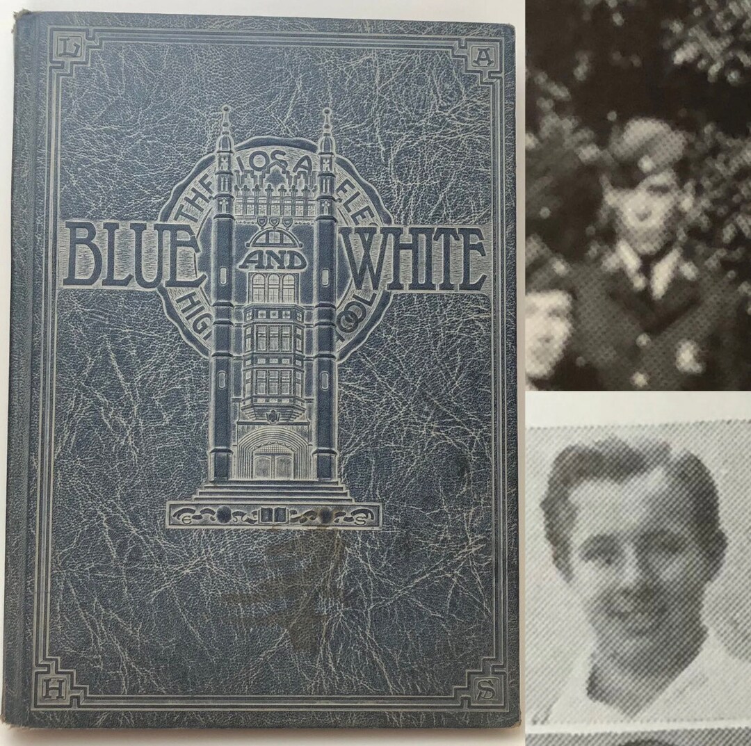 Charles Bukowski & Ray Bradbury Los Angeles High School Yearbook Winter ...