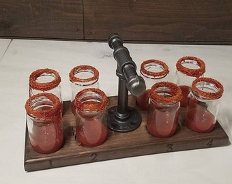 Unique Beer Flight Beer Tasting Flight Five 4.75oz Mini - Etsy