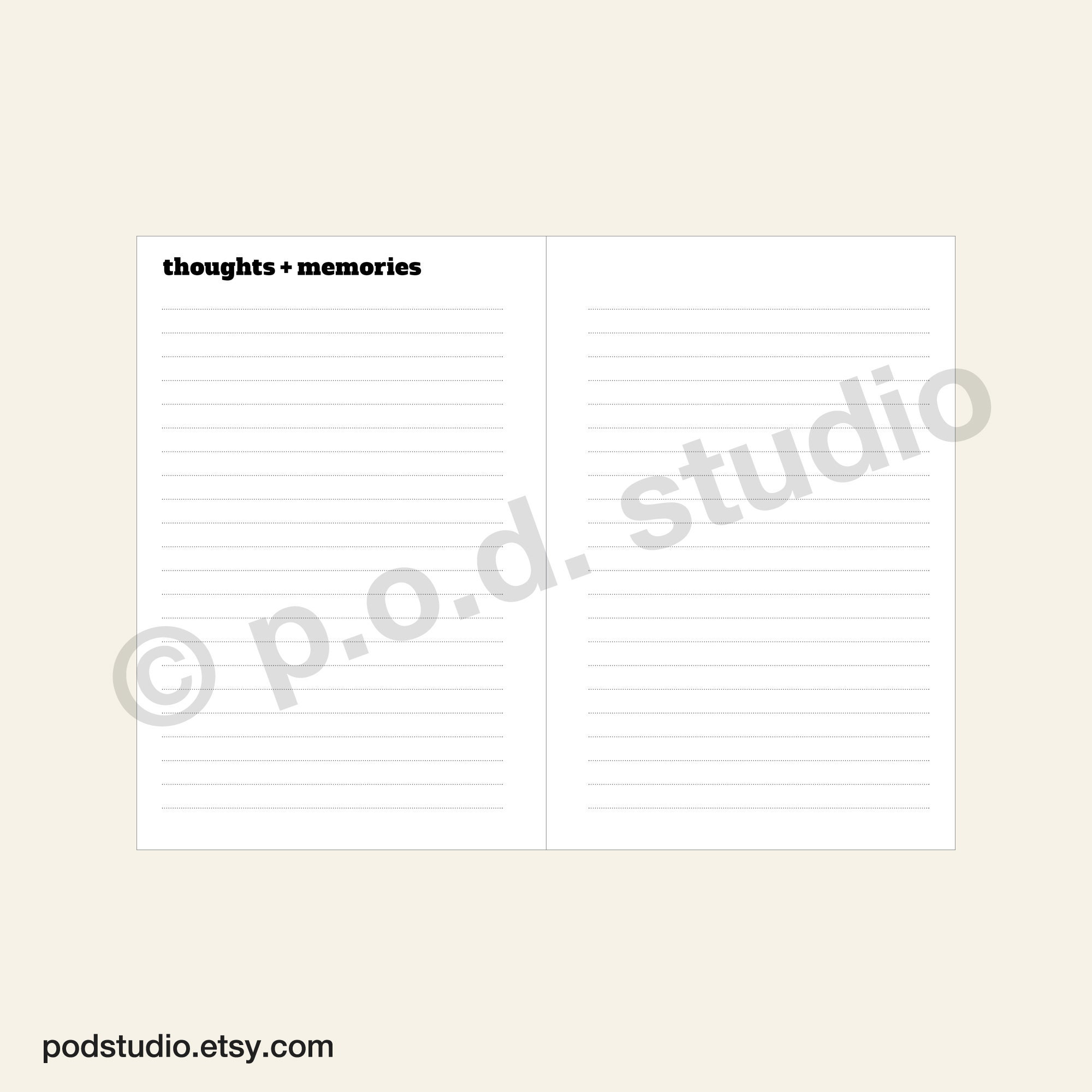 Road Trip Journal Interior Template Bundle: 3 Day and 7 Day. - Etsy