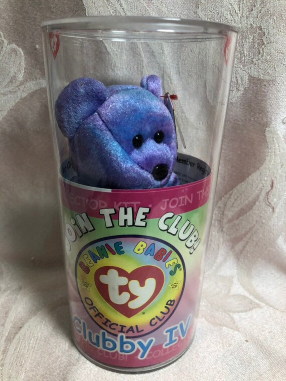 Vintage TY Clubby IV Club Kit | Etsy