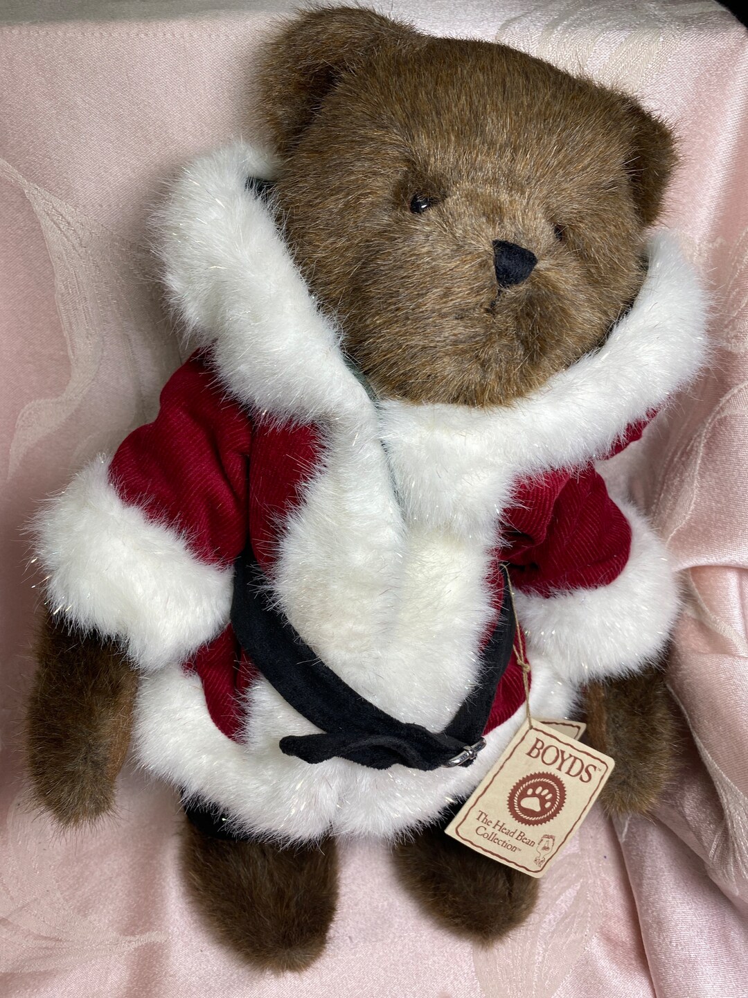 Vintage Boyds Bear St Nicklebeary With Stand - 16 Inches - Etsy