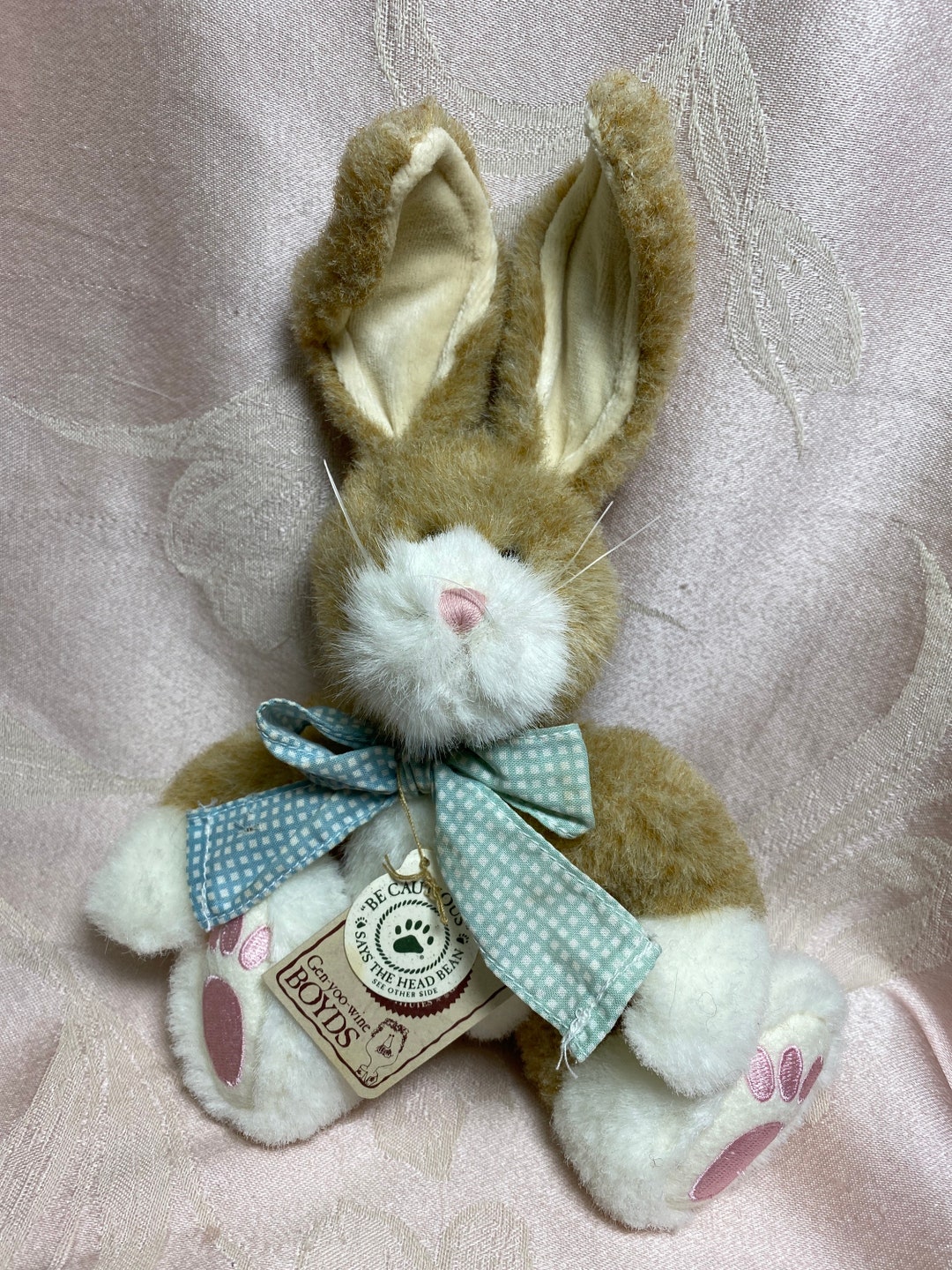 Vintage Boyds Bear Rabbit Cotton Bunnytoes 8 Inches - Etsy