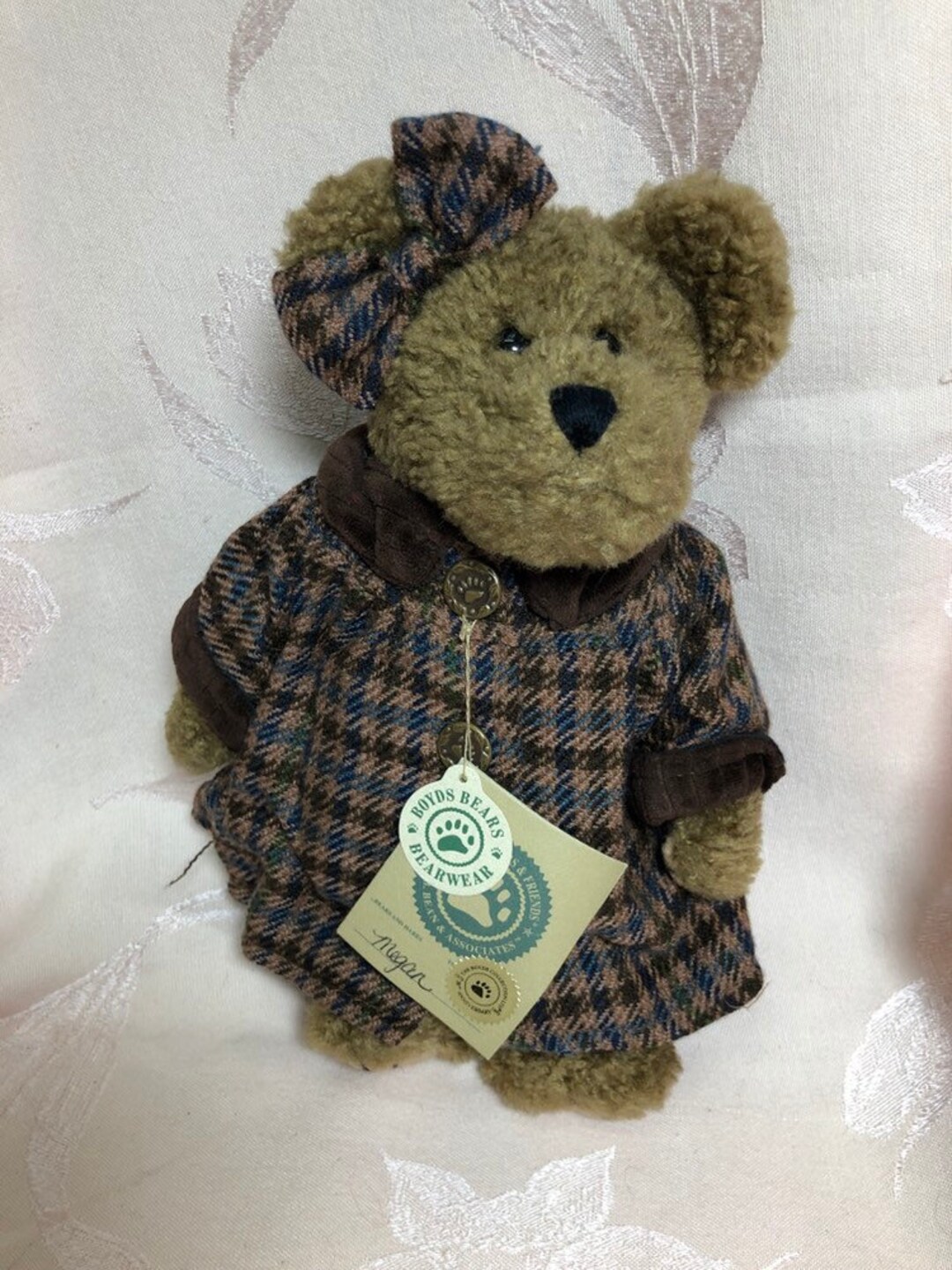 Vintage Boyds Bear Megan Huntington ~ 10 Inches - Etsy