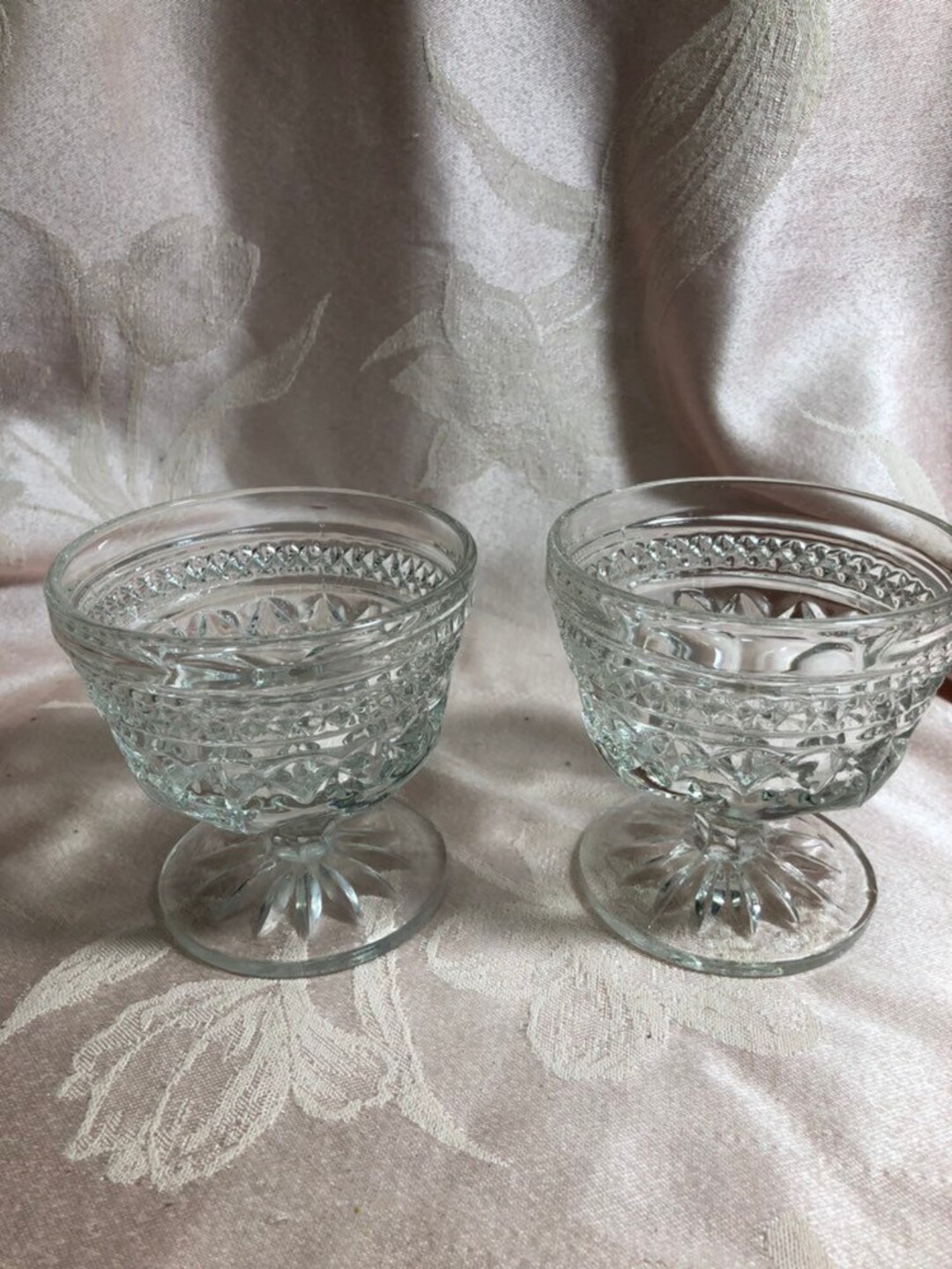 Vintage Compote/dessert Dishes ~ Set of 2 - Etsy