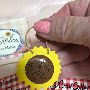 Vintage Mary Moo Moos Mini Signs - Etsy