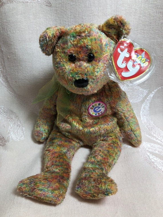 Vintage TY Beanie Baby Speckles Bear Etsy UK