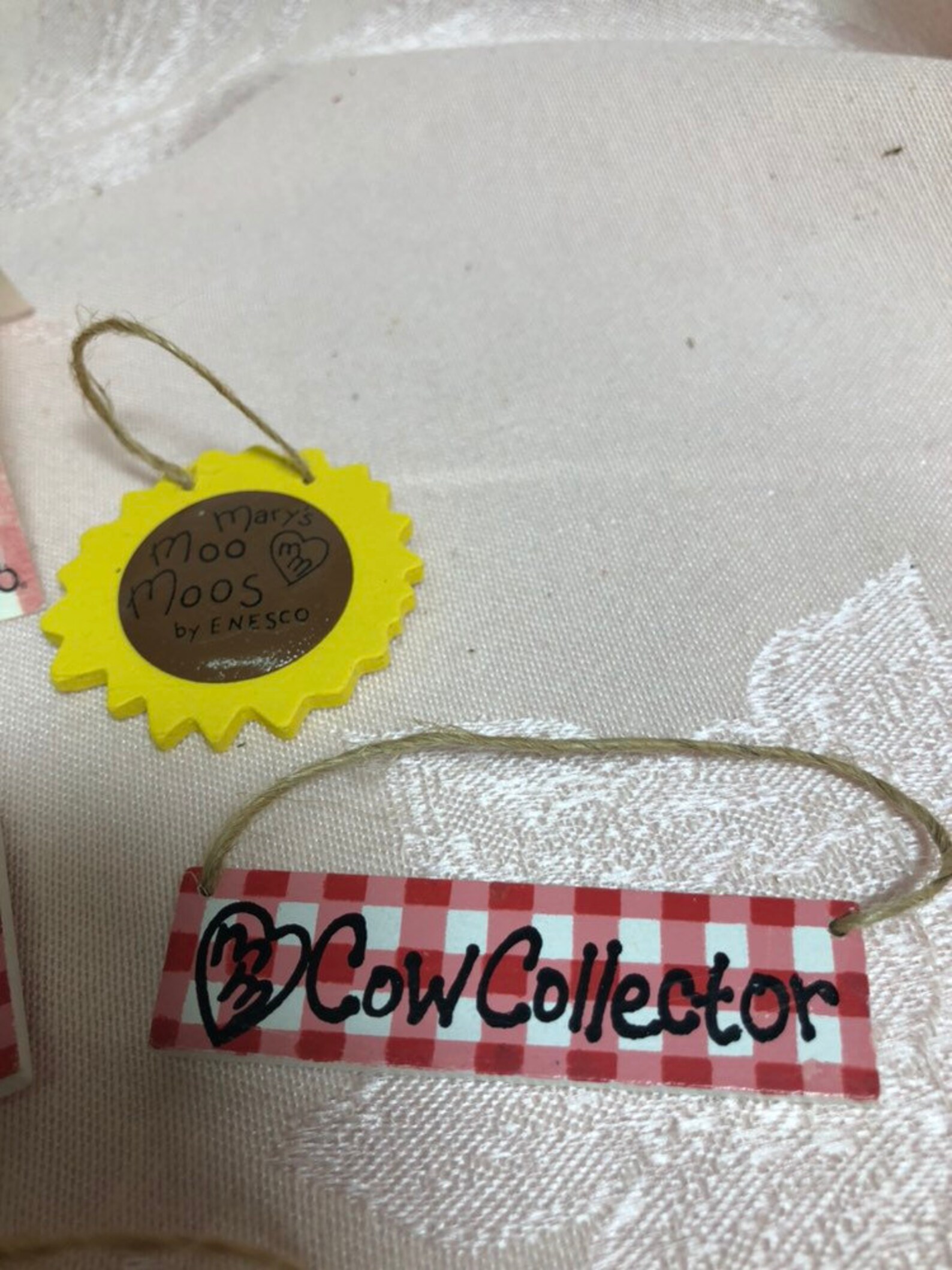 Vintage Mary Moo Moos Mini Signs | Etsy