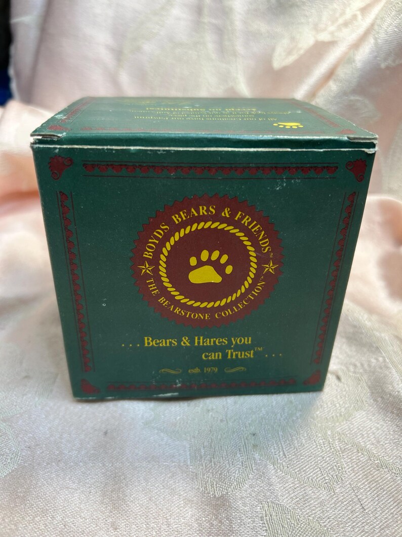 Vintage Boyds Bearstone Elgin the Elf Bear - Etsy