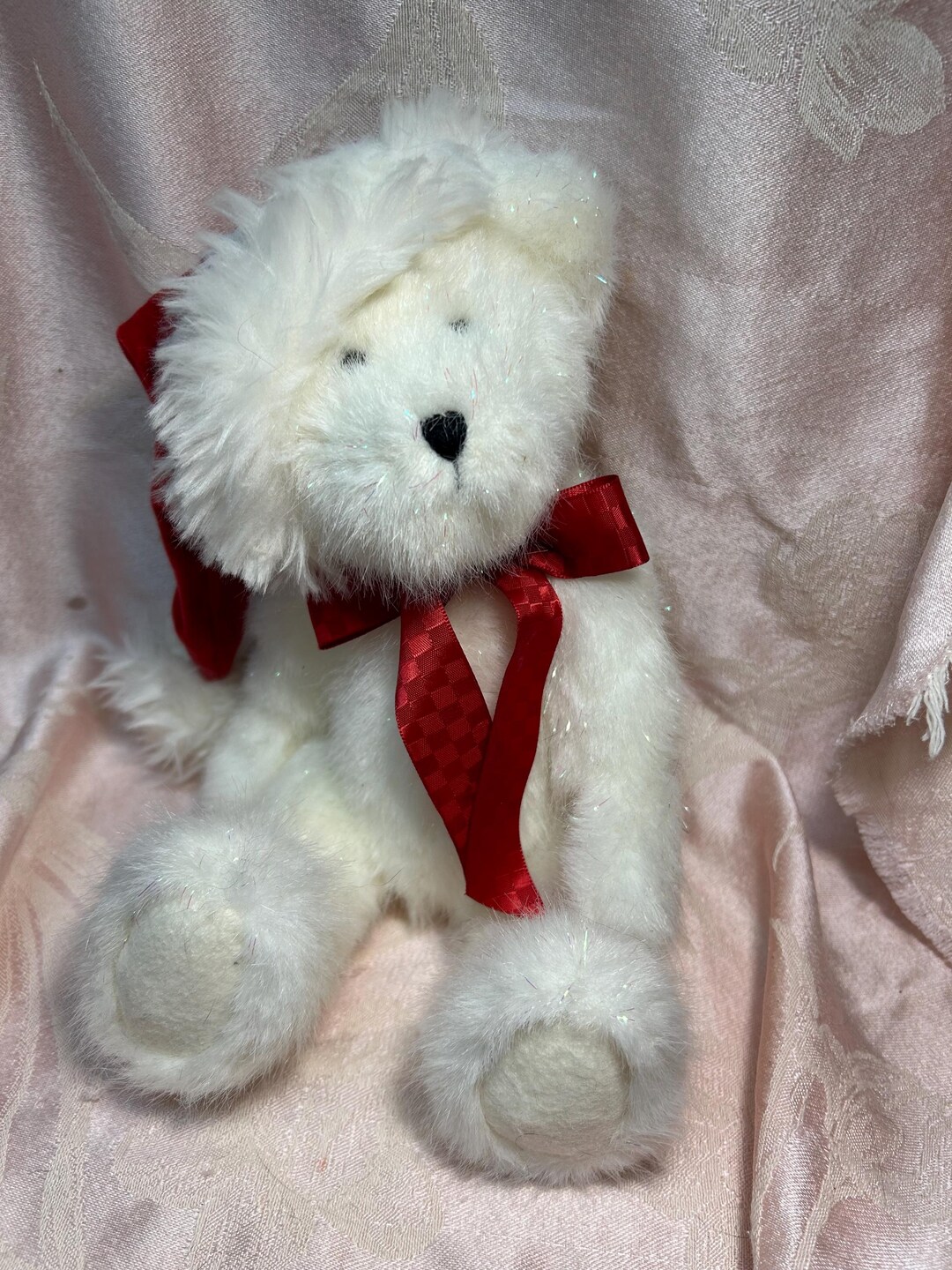 Vintage Boyds Christmas Bear - Etsy