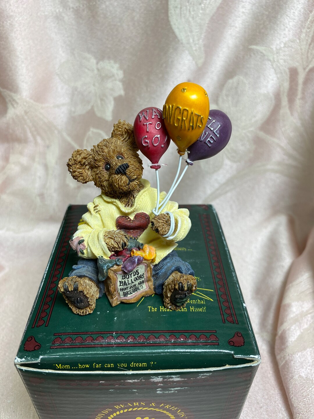 Vintage Boyds Bearstone Goodfer U Bear…way to Go! - Etsy