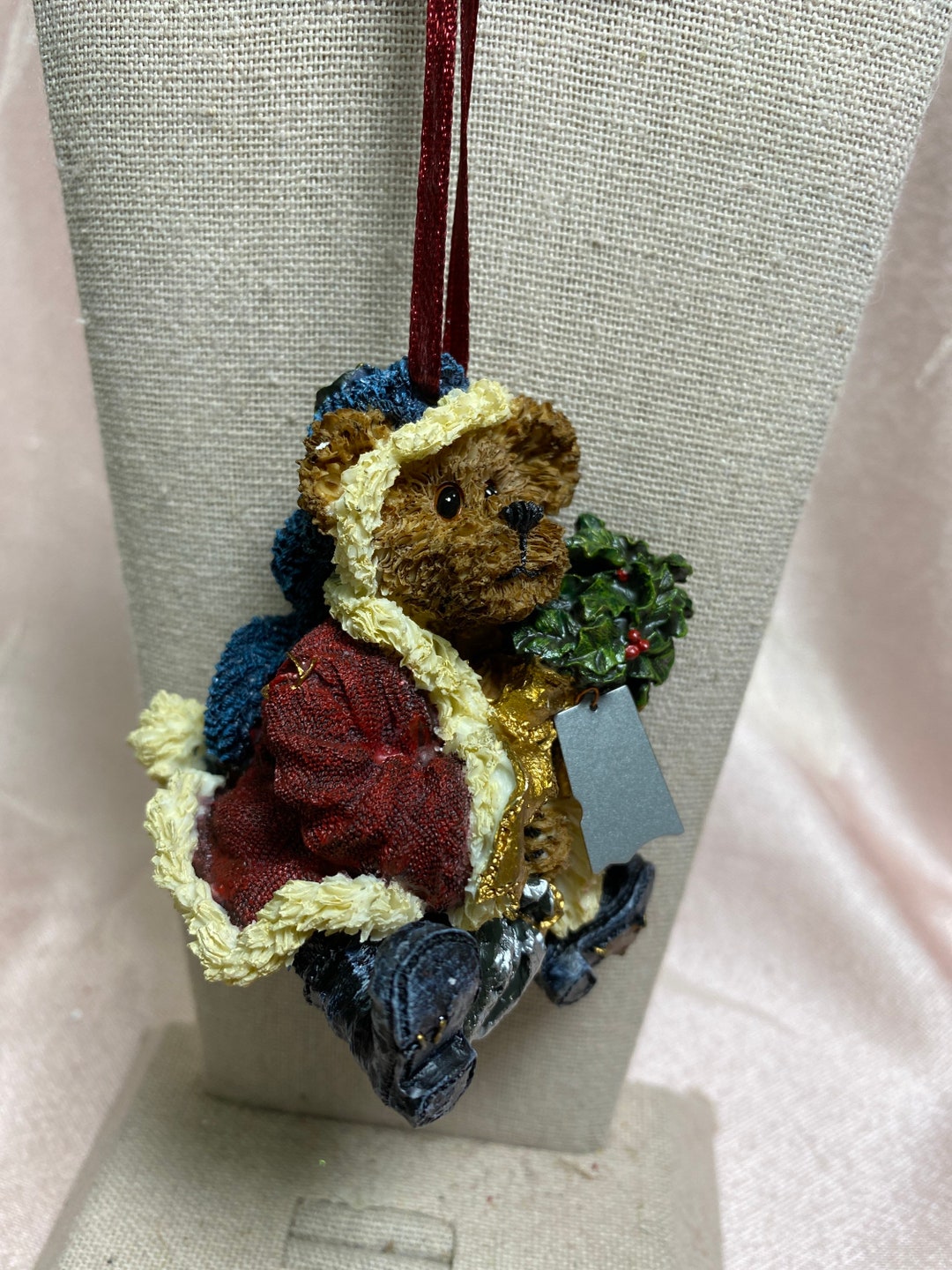 Vintage Boyds Bearstone Ornament Mr Baybeary…2001 Wishes - Etsy