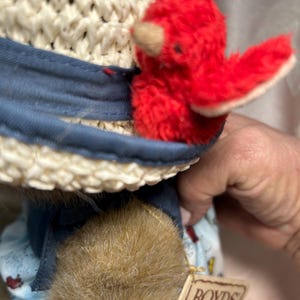 Vintage Boyds Bear Tawny Tweeter With Scarlet - 13 Inches - Etsy