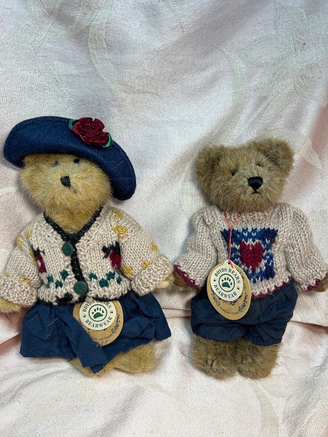 Vintage Boyds Bears Bailey & Matthew - 8 Inches - Etsy