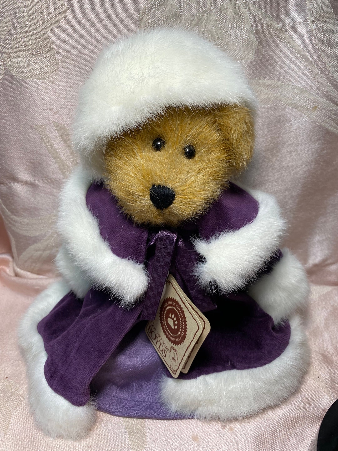 Vintage Boyds Bear Bailey in Purple - 8 Inches - Etsy