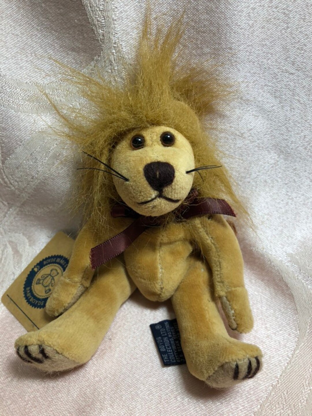 Vintage Baby Boyds Bear Dickie the Lionheart ~ 6 Inches - Etsy