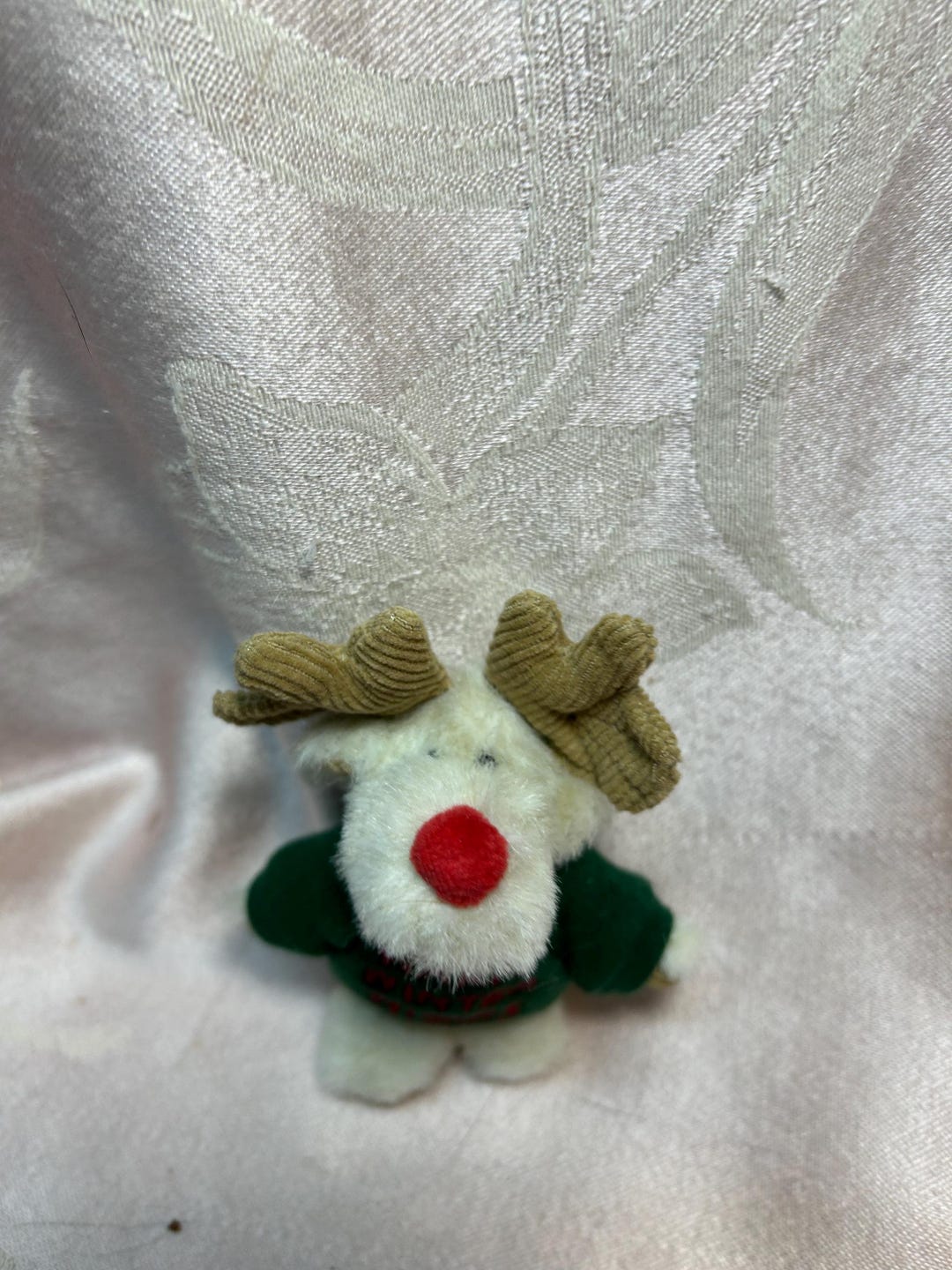 Vintage Boyds Mini Message Moose ~ Warm Winter Wishes ~ 4 Inches - Etsy