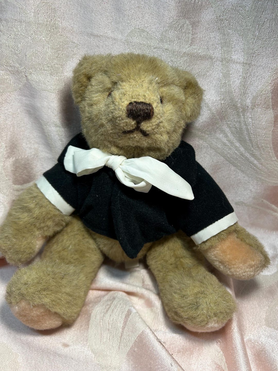 Vintage Gund Bear in Black Sweater ~ 11 Inches - Etsy