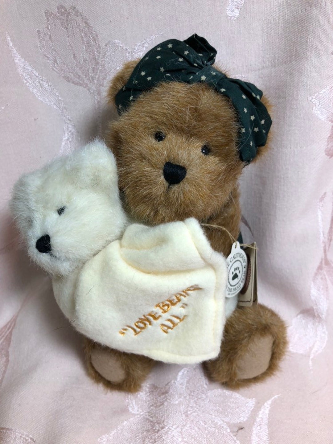 Vintage Boyds Bear Momma Bearsley & Baby Jack - 10 Inches - Etsy