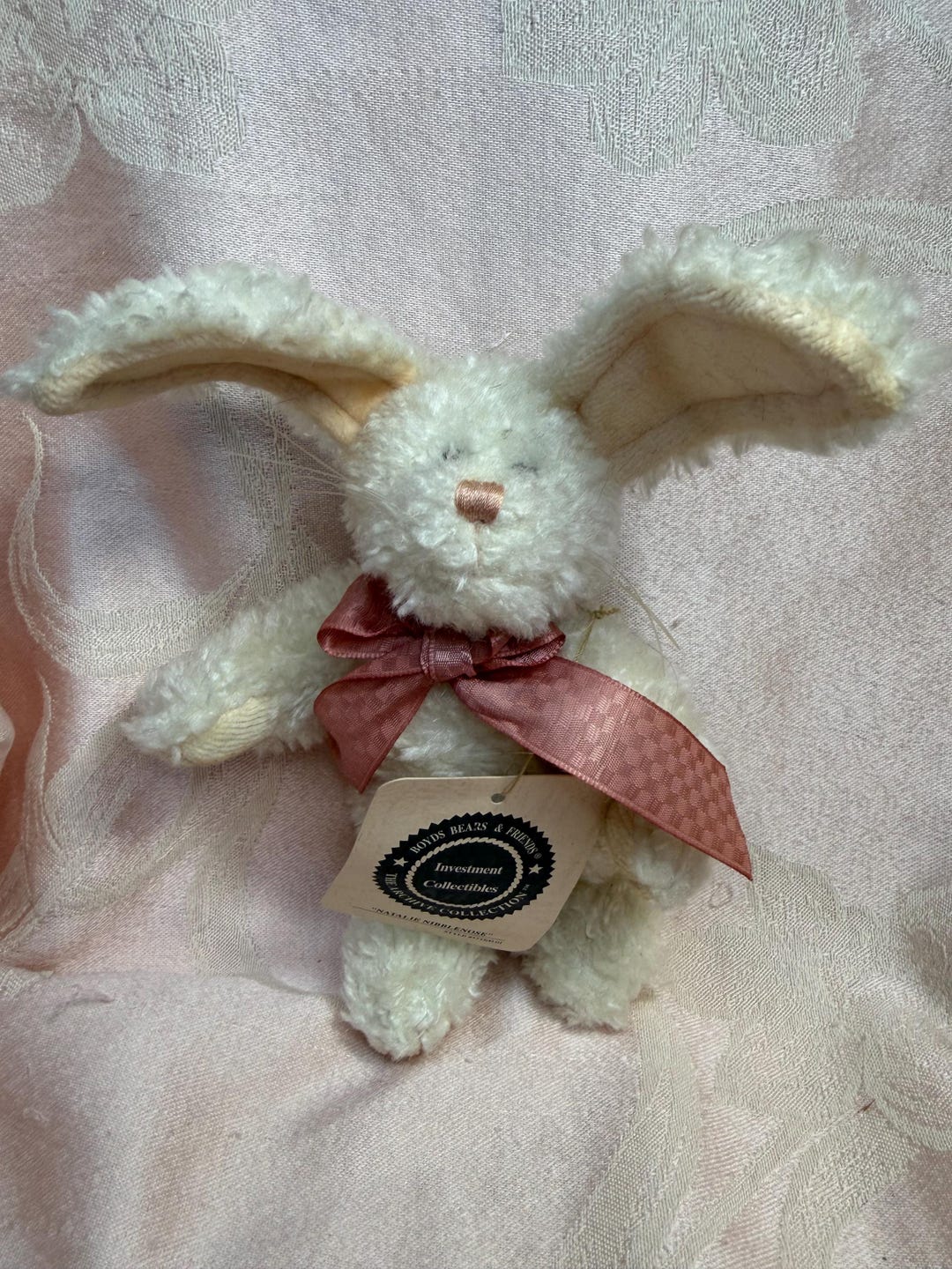 Vintage Boyds Rabbit Natalie Nibblenose ~ 6 Inches - Etsy
