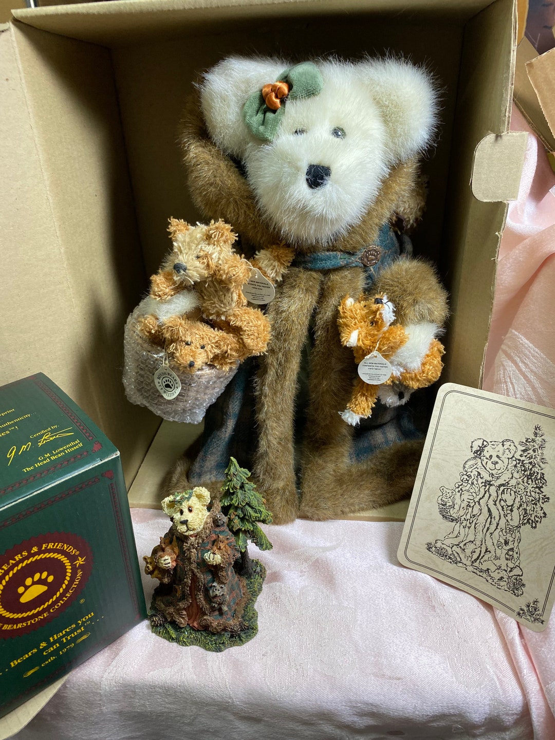 Vintage Boyds Bear Exclusive Edition Fern Woodsbeary With - Etsy