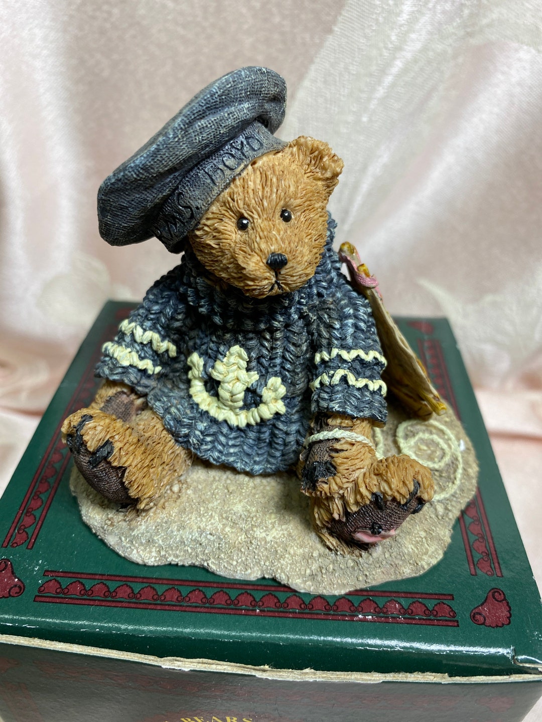 Vintage Boyds Bearstone Christian by the Sea - Etsy