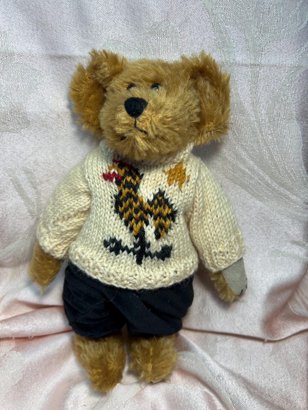 Vintage Boyds Mohair Bear ~ Brewster Mcrooster ~ 9 Inches - Etsy