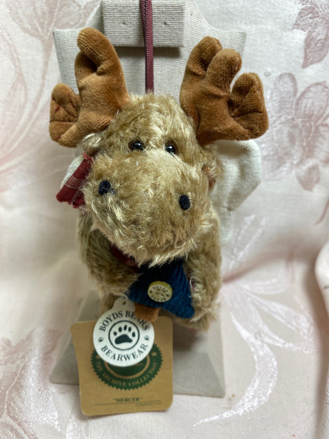 Vintage Boyds Bear Ornament Mercer Moose - 5 Inches - Etsy