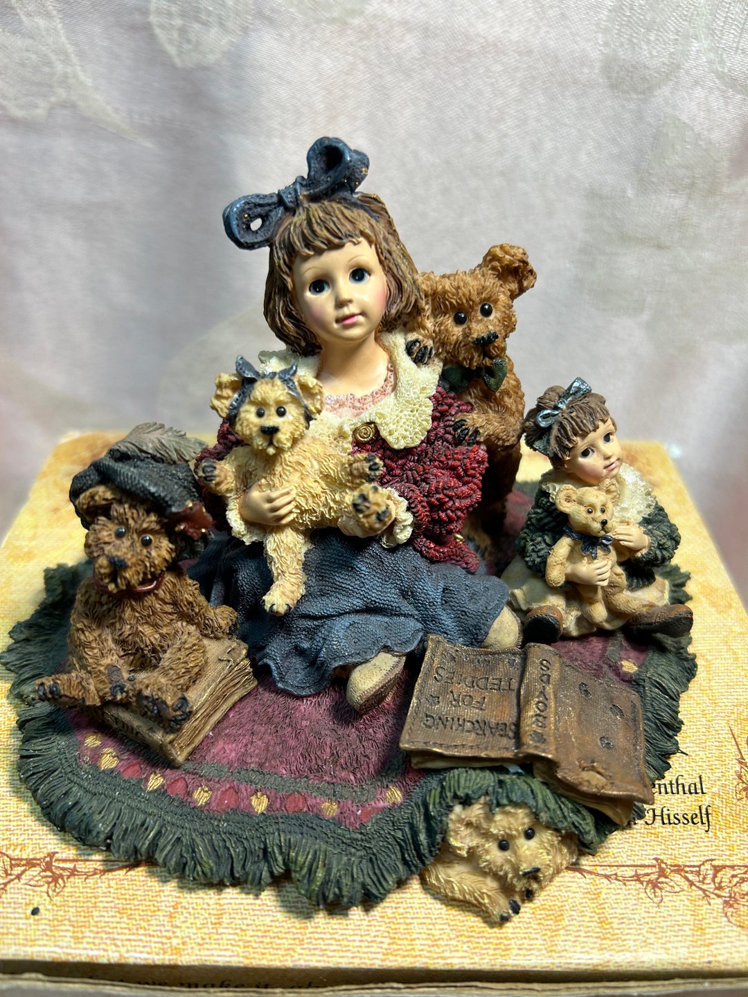 Vintage Boyds Yesterdays Child Dollstone Kelly and Company…the Bear ...