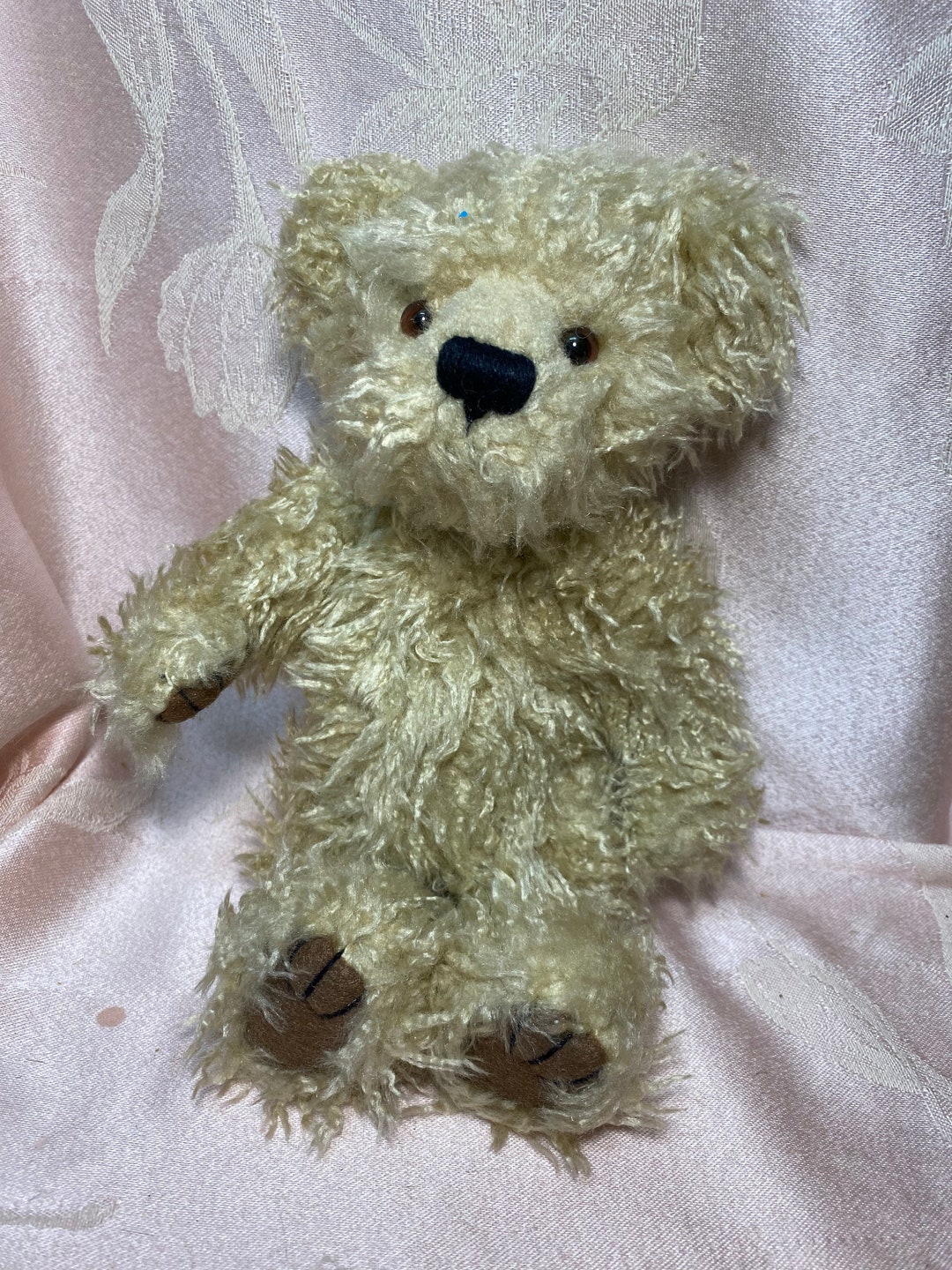 Vintage Boyds Tan Scruffy Bear ~ 10 Inches - Etsy