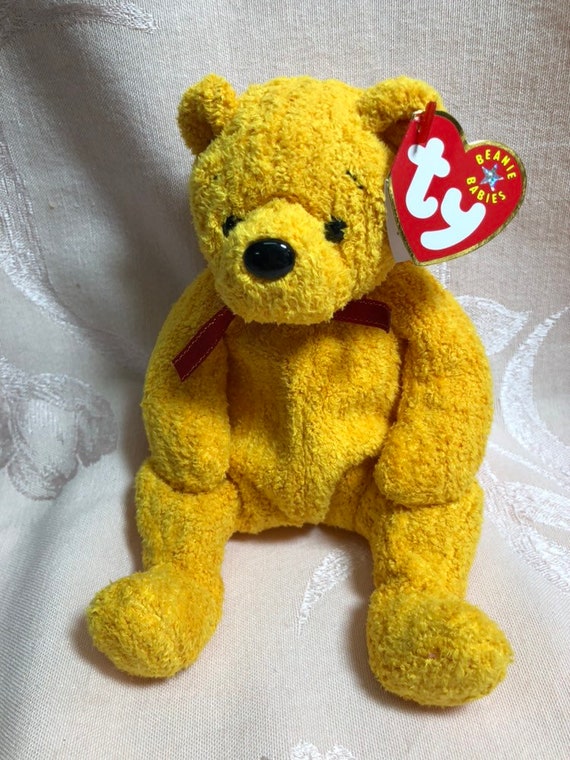 Vintage TY Beanie Baby Poopsie Bear - Etsy France