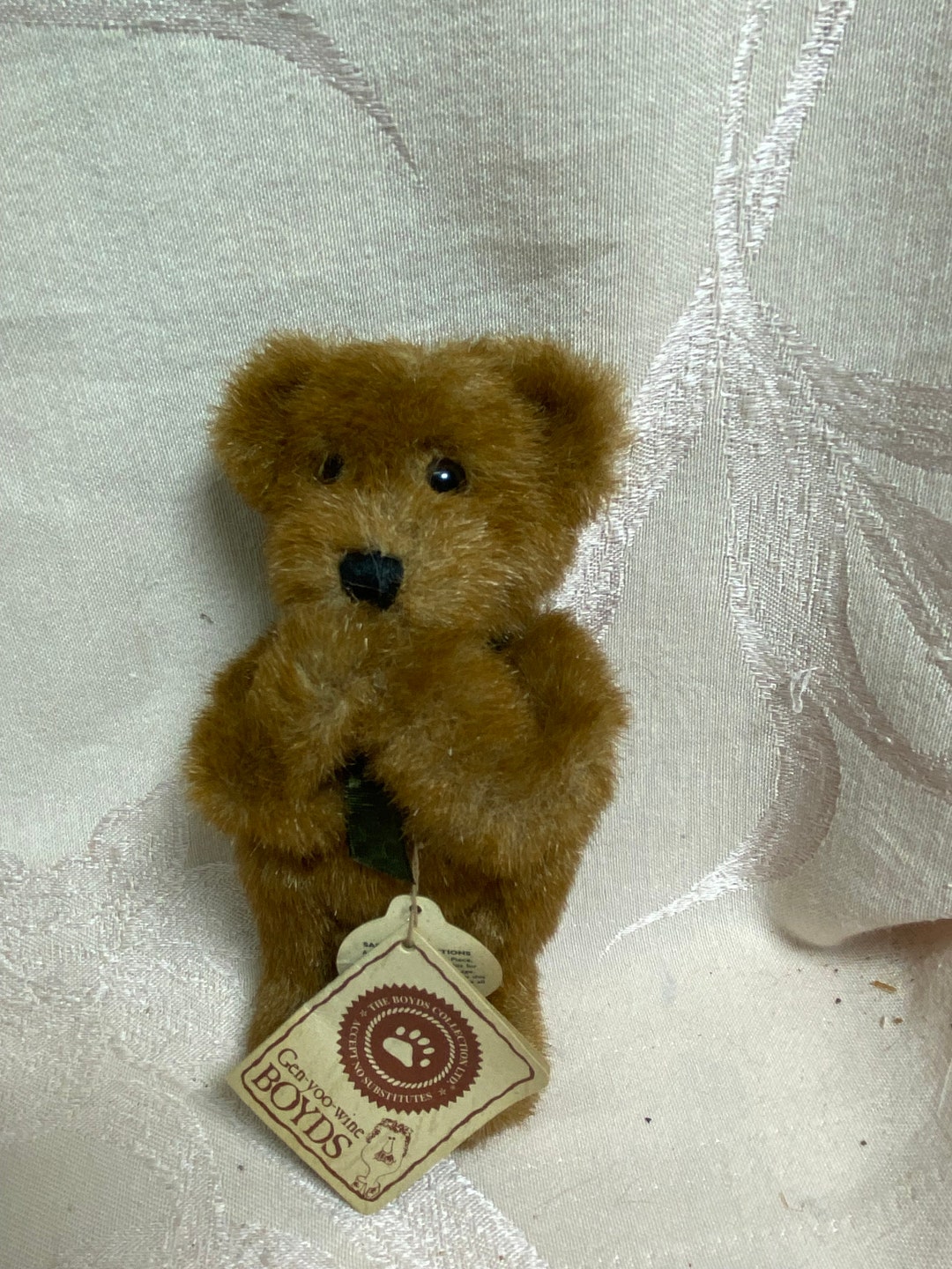 Vintage Boyds Bear Shush - 6 Inches - Etsy
