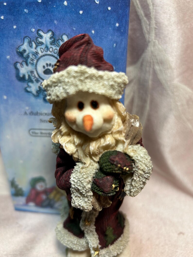 Vintage Boyds Snow Doodes ~ Jolly Ol’ St Frostnick…it’s in the Bag - Etsy